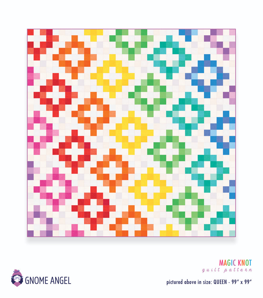 PATTERN: Magic Knot Quilt Pattern – Shop GnomeAngel Australia